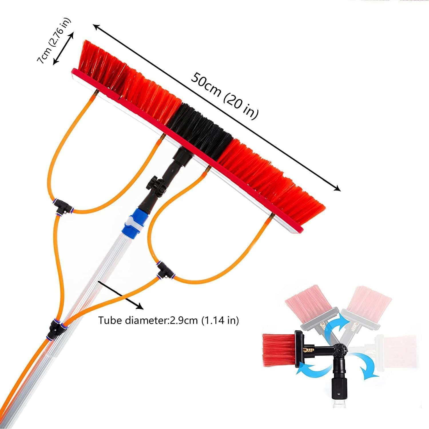 photovoltaic cleaner Window Cleaning Pole Window Cleaning Water-Fed ...