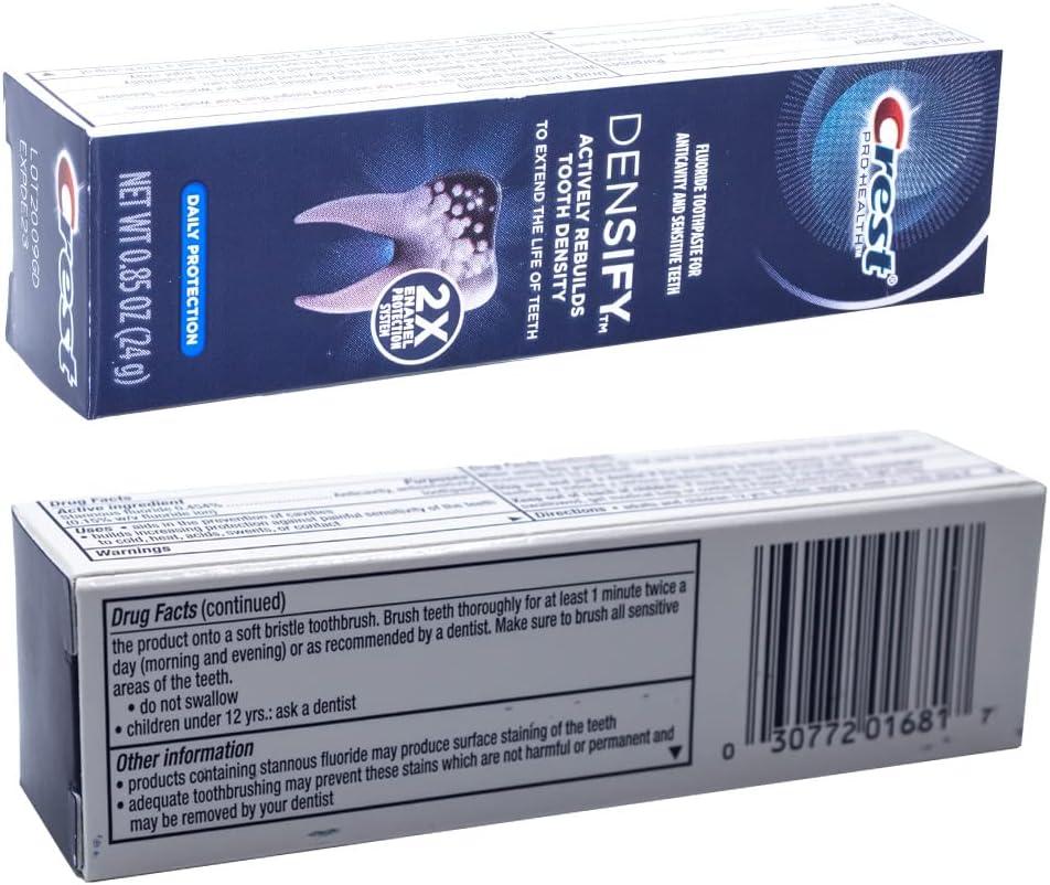 Crest Pro-Health Densify Daily Protection Toothpaste Travel Size 0.85 ...