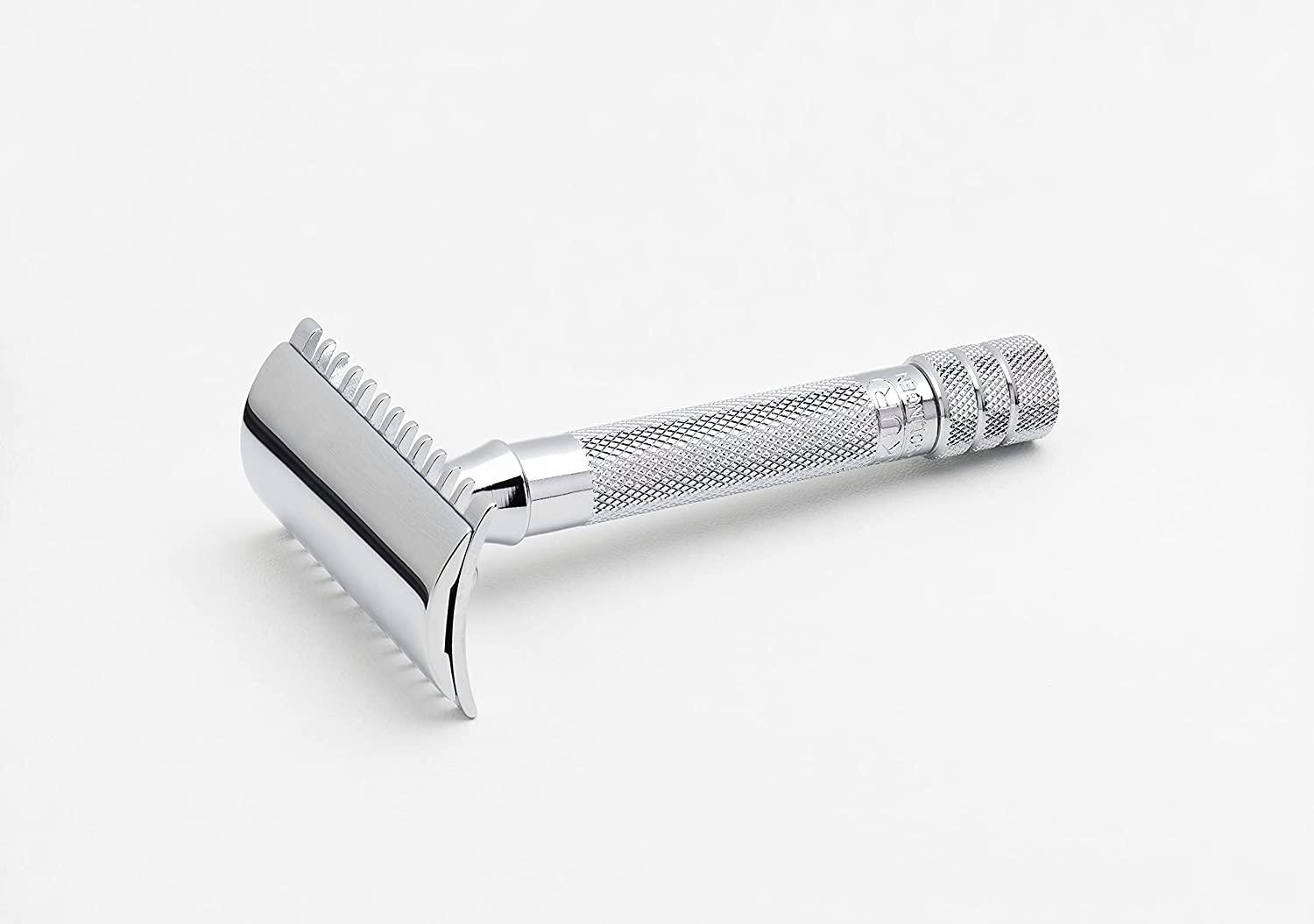 Merkur Classic 3-Piece Double Edge Safety Razor - MK-15C | Premium ...