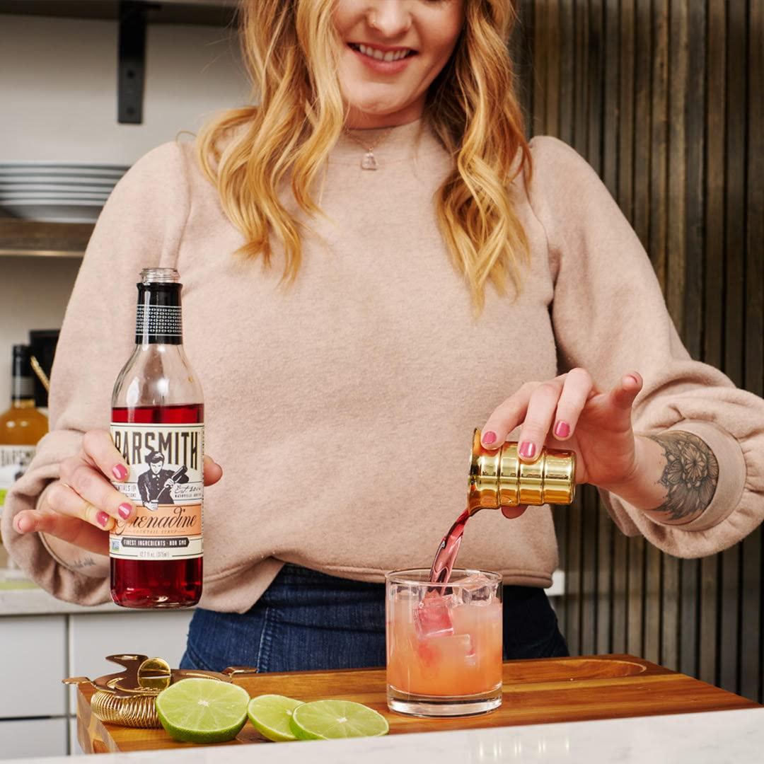 Grenadine Syrup for Shirley Temples - Barsmith Bar Essentials - Non-GMO ...