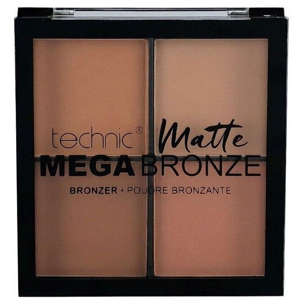 Technic Matte Mega Bronze Bronzer Palette - Get a Sun-Kissed Glow ...