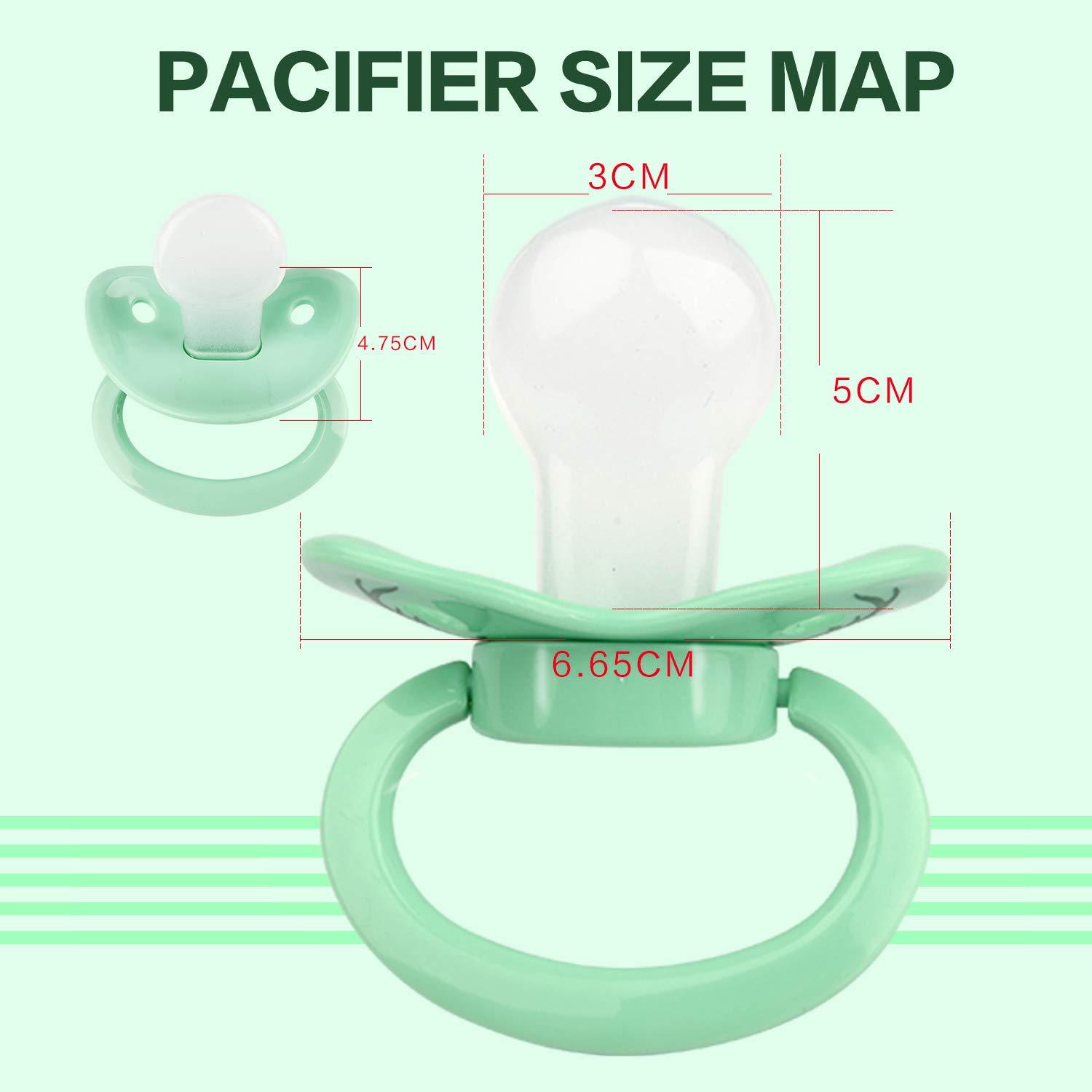 Adult Pacifier Candy: Plum Deer Cute Animal Design | Baby Pacifiers