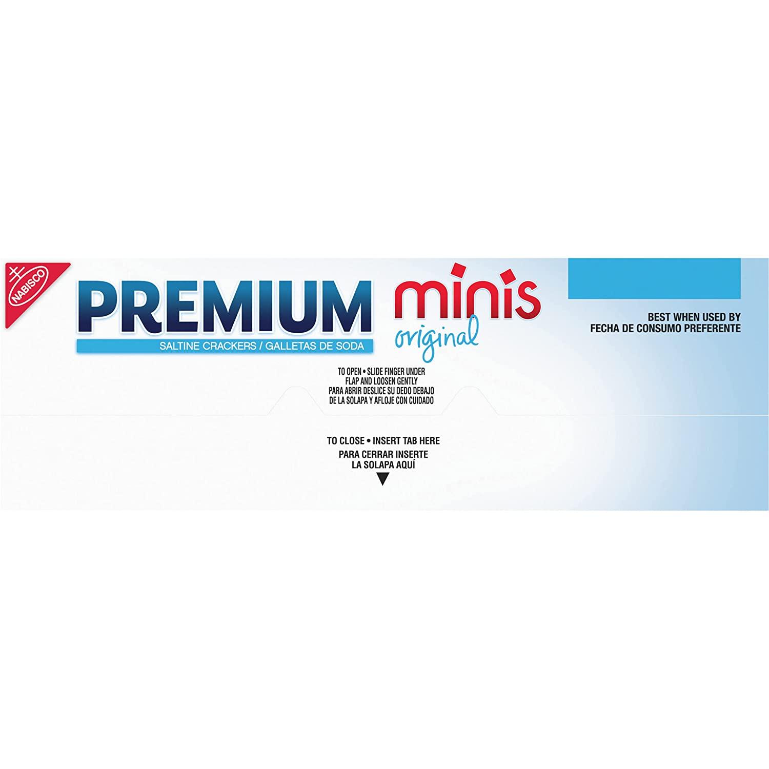 Premium Original Mini Saltine Crackers - 11 oz | High-Quality Snack ...