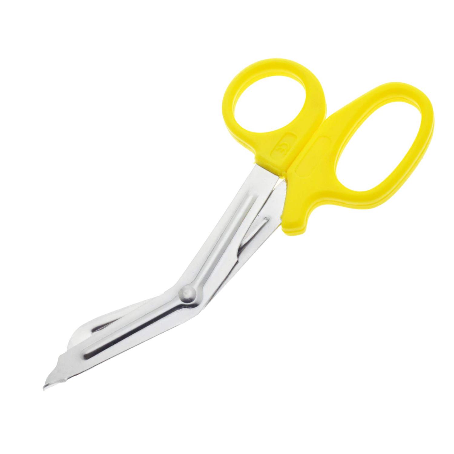 YNR Paramedic Vet EMT EMS Trauma Shears - 5.5 Yellow Medical Scissors ...