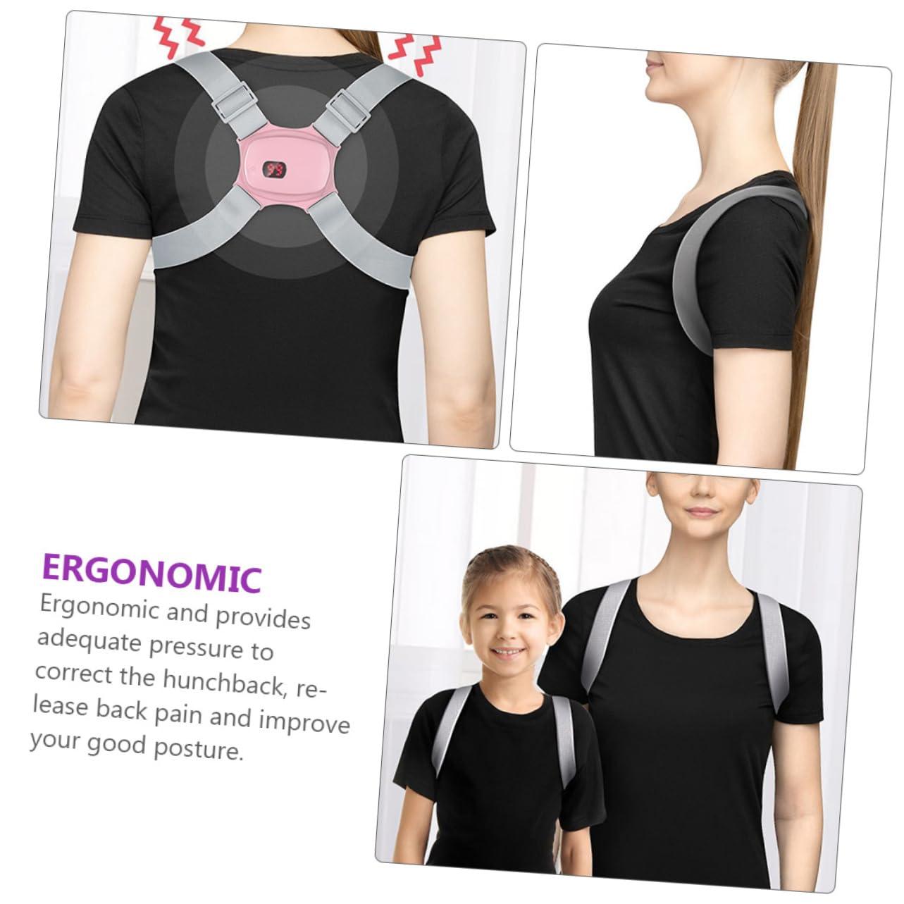 FOMIYES Adjustable Posture Support Belt - 3 Sets Humpback Shoulder ...
