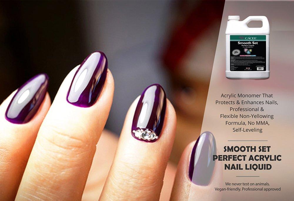 Cacee Smooth Set Perfect Acrylic Nail Liquid - Professional Non ...