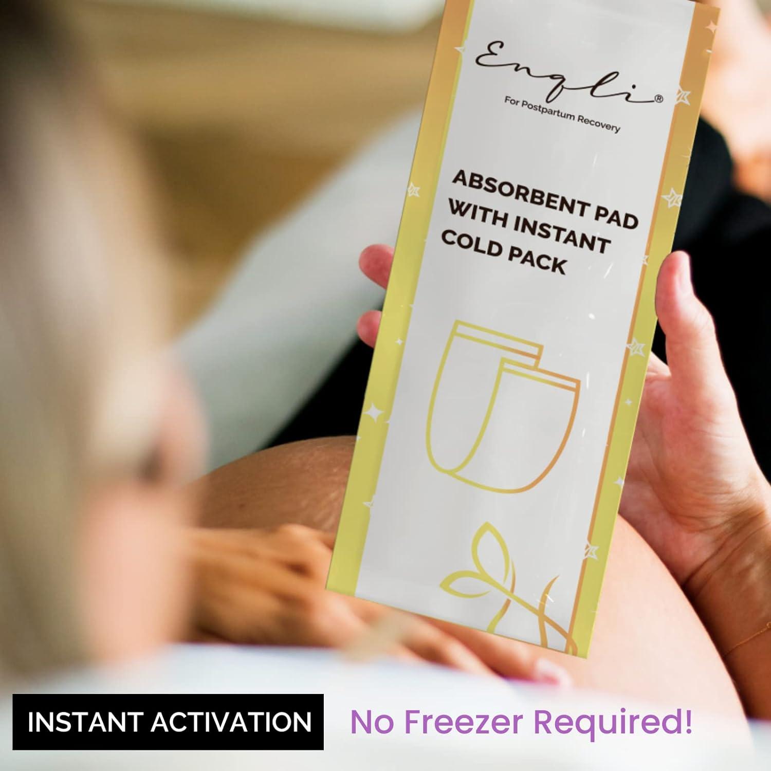 ENQLI Postpartum Ice Packs for Instant Relief After Birth - 8 Perineal ...