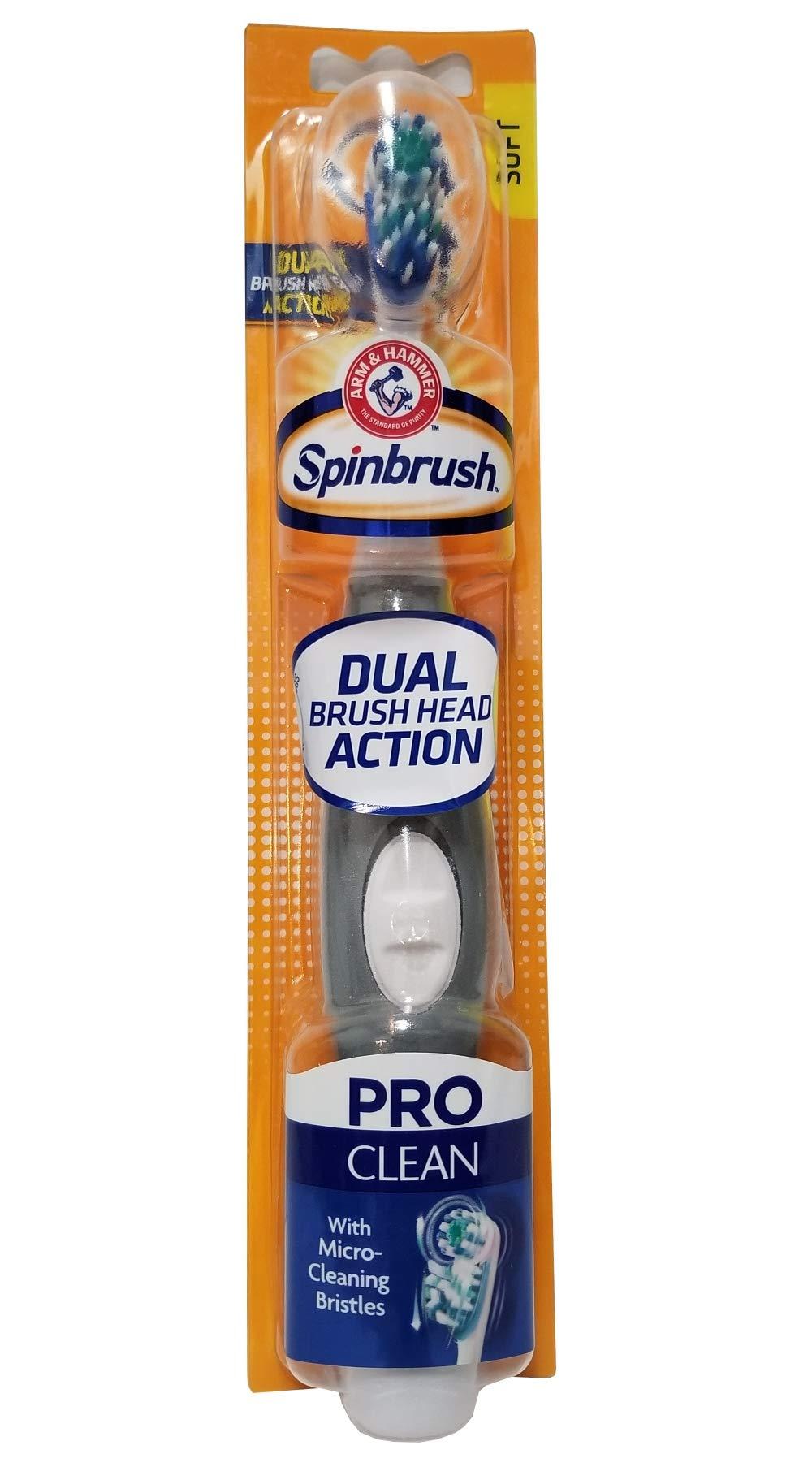 ARM & HAMMER Spinbrush Pro-Clean Soft Toothbrush - Pack of 3 | Buy Now ...