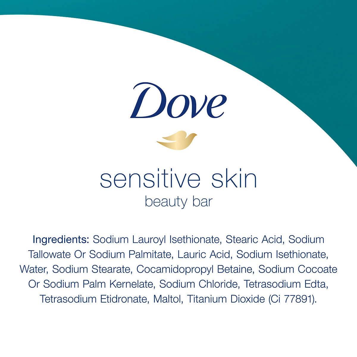Buy Unilever Dove Sensitive Bar 3.75 oz - 16 Bars | Soothing Skin Care ...
