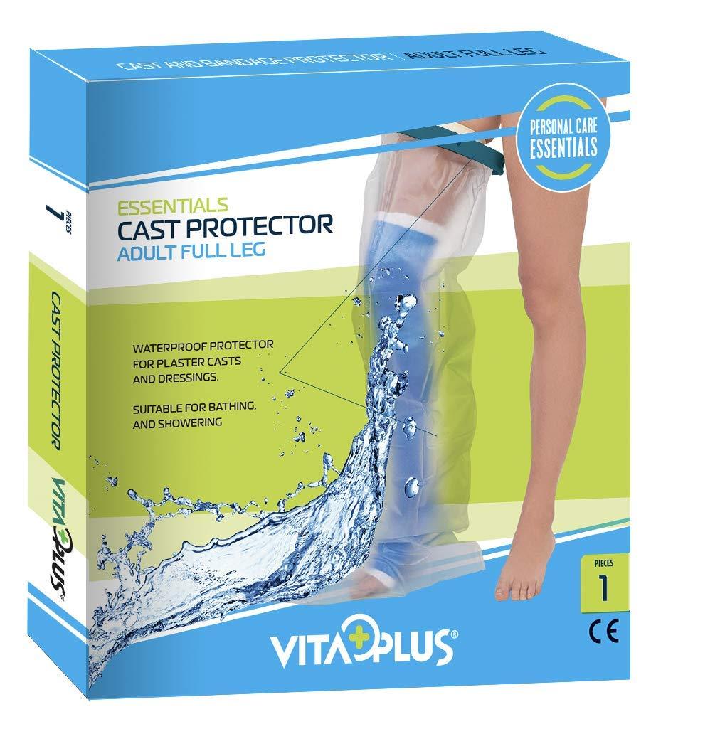 VITAPLUS Adult Full Leg Cast Protector - Waterproof and Reusable | Buy ...