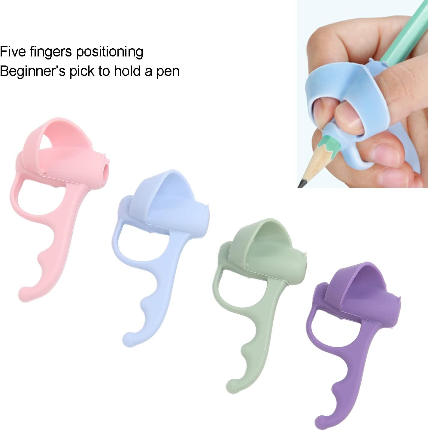 4-Piece Writing Correction Tool Set | Silicone Writing Handles for Kids ...
