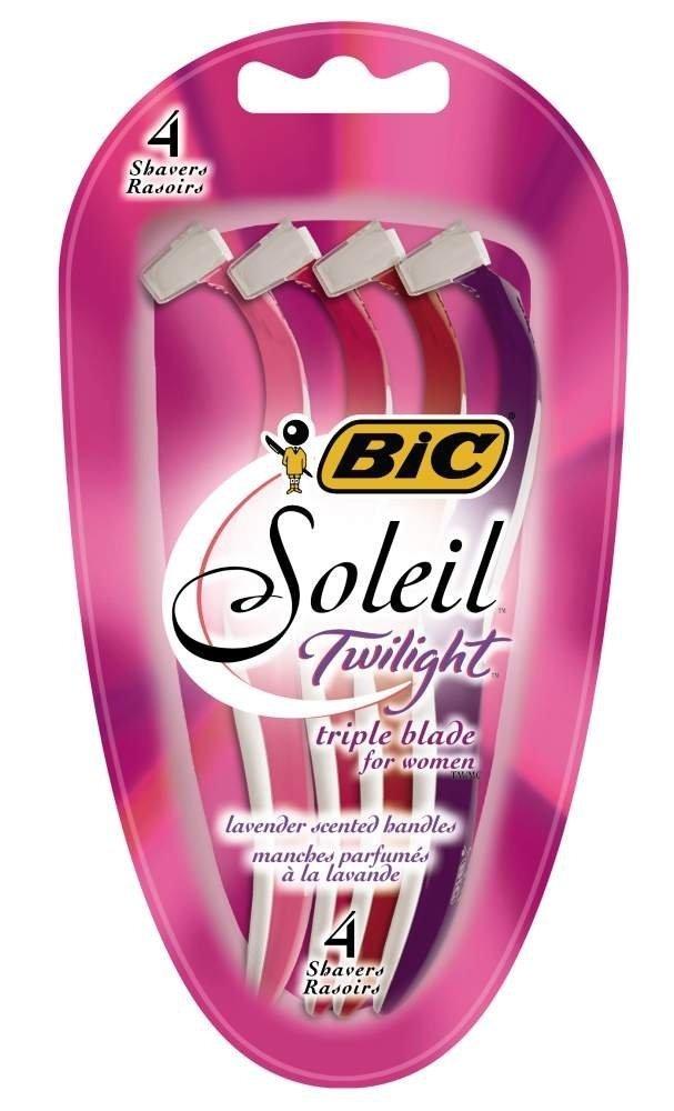 BIC Soleil Smooth Scented Women's Disposable Razor - Triple Blade ...