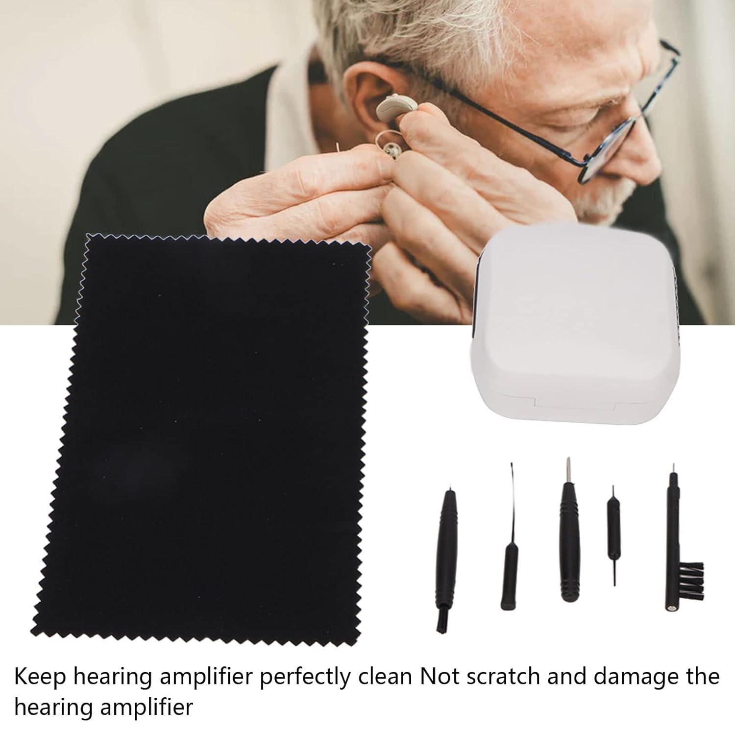 7pcs Hearing Amplifier Set with Brush & Ventilation Rod | Essential ...