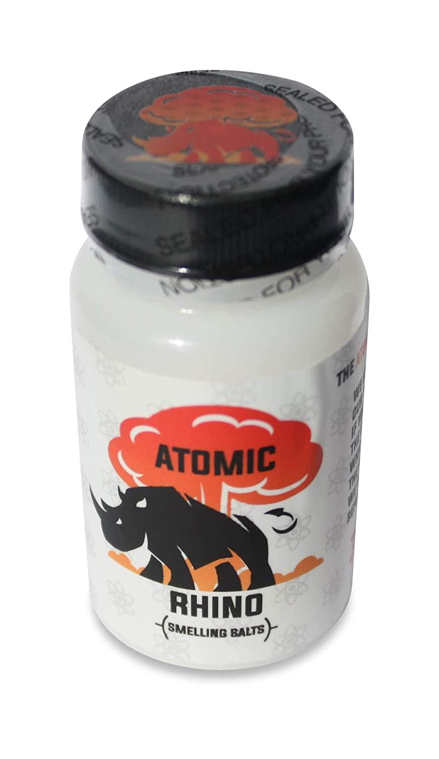 Atomic Rhino Smelling Salts for Athletes - Explosive Energy Boost, 100 ...