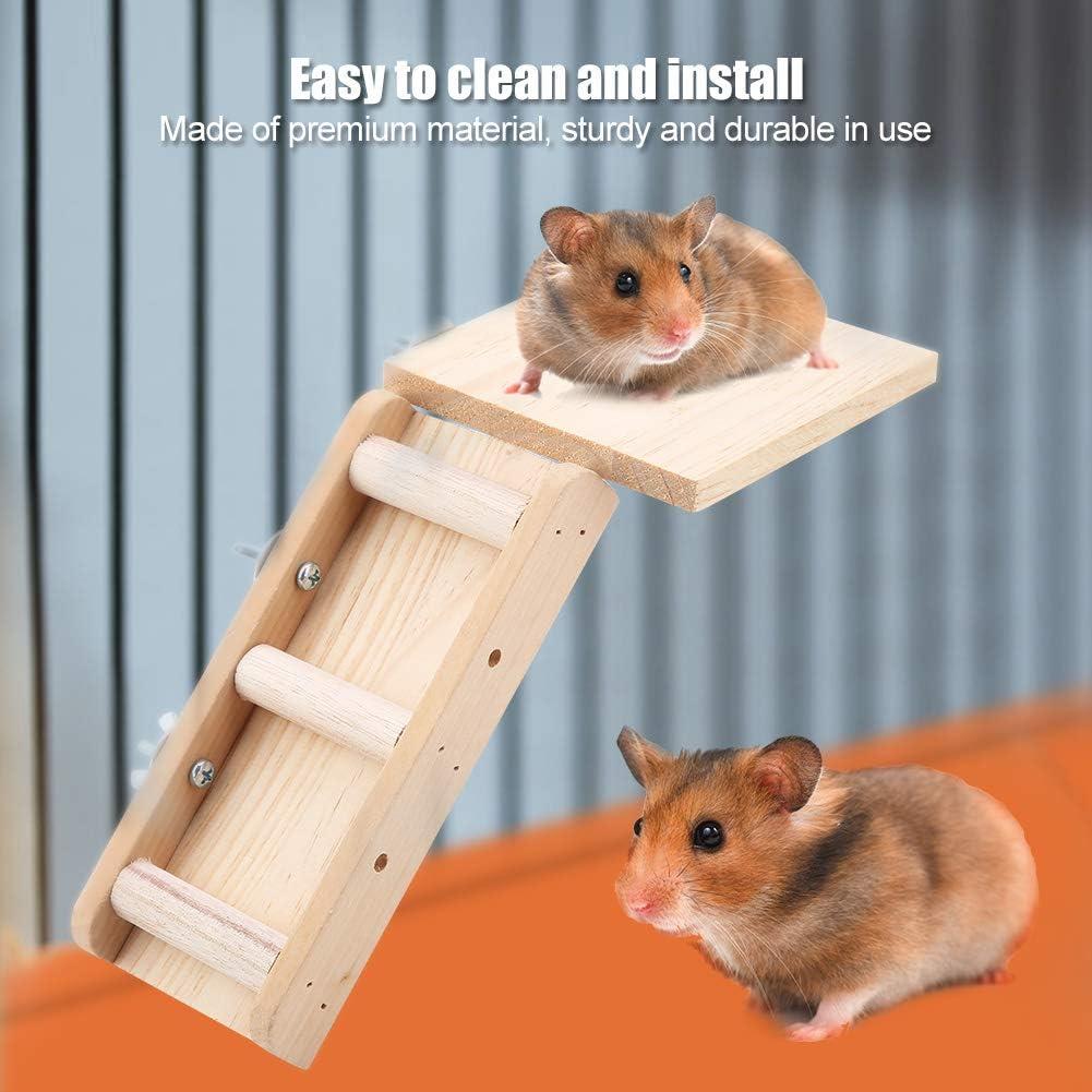 Parrot Hamster Toy Slide Climbing Ladder Two-Piece Springboard ...