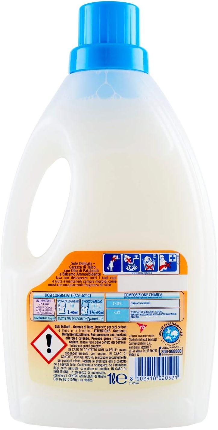 Sole Liquid Laundry Detergent for Machine and Hand Washing Caressing ...