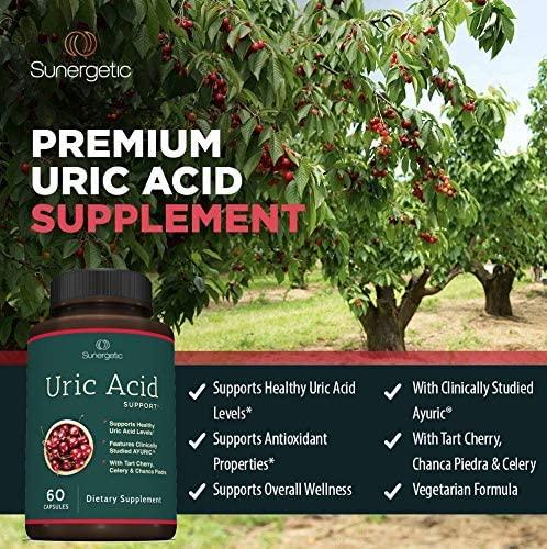 Premium Uric Acid Support Supplement - Cleanse & Kidney Support with ...
