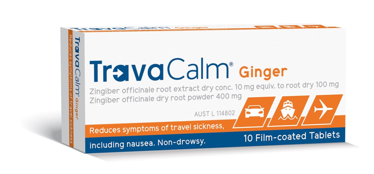 Buy Travacalm Natural Tablets 10 - Effective Travel Relief Worldwide ...