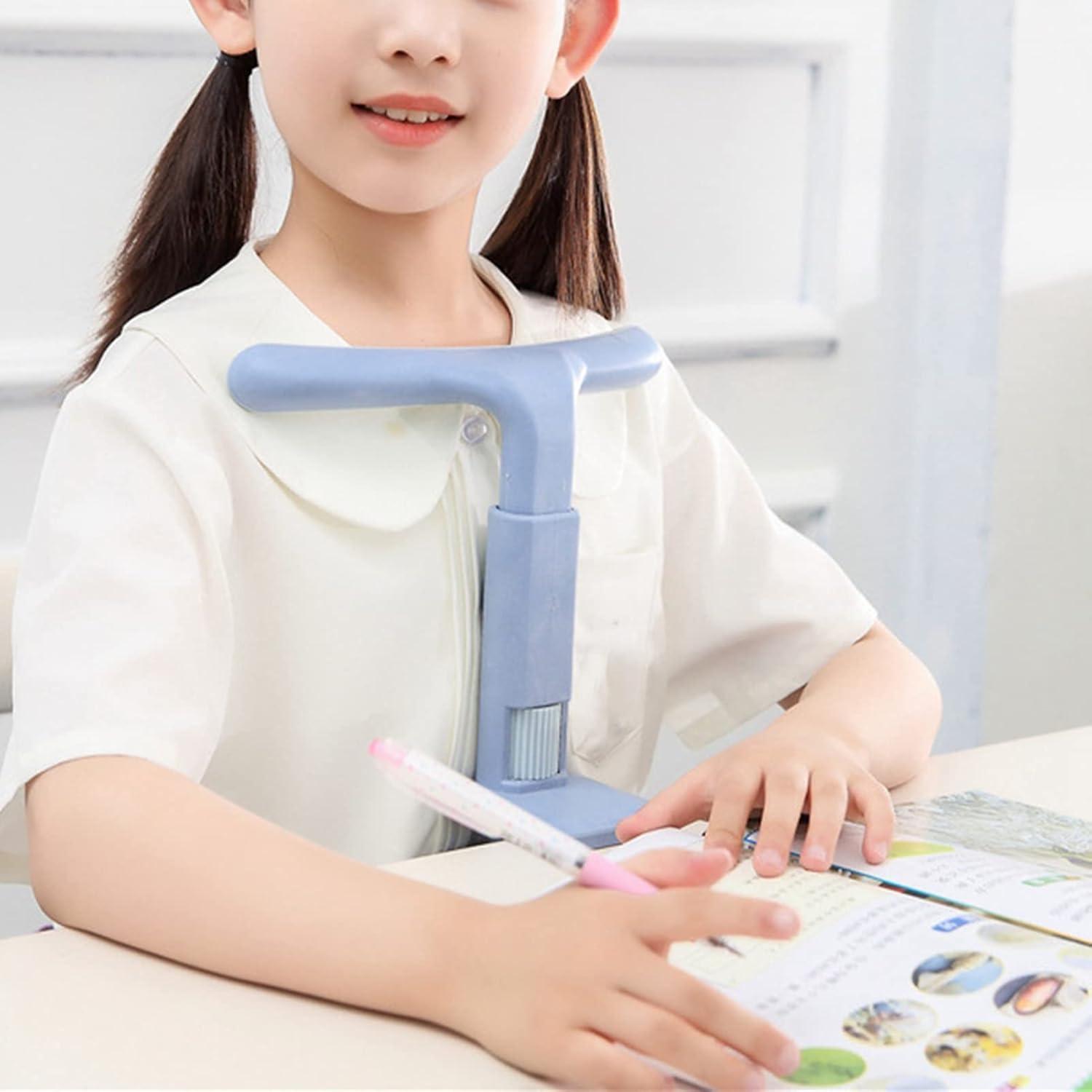 Kids Sitting Posture Corrector | Height Adjustable Writing Desk for ...