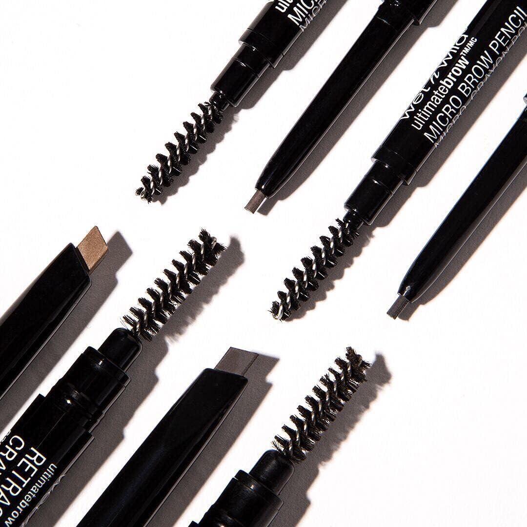 Wet n Wild Ultimate Brow Retractable Pencil - Ash Brown | Triangular ...