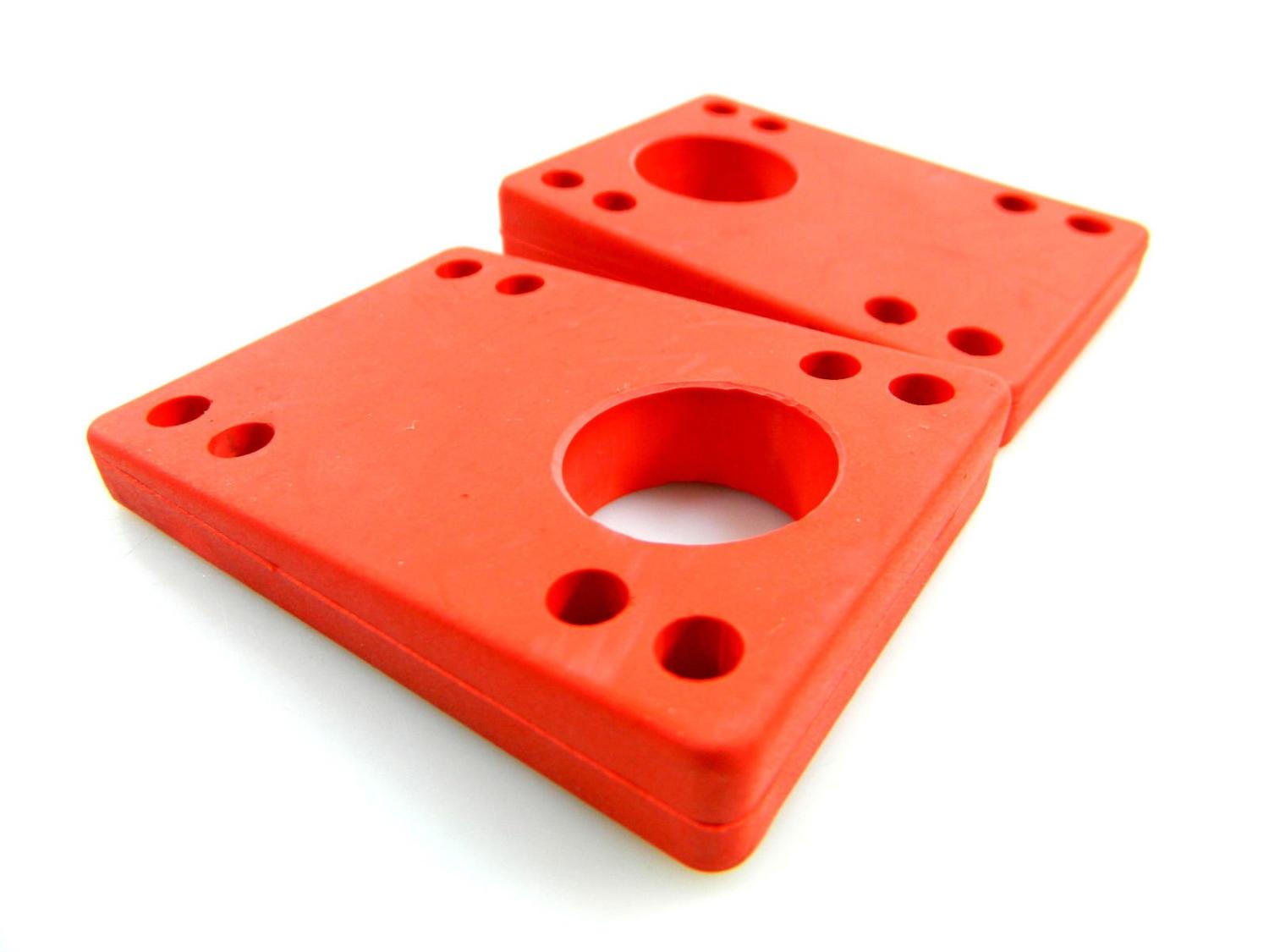 Angled Wedge Rubber Riser Pads 5/16"-9/16" (8mm-14mm) Red | Buy Now ...