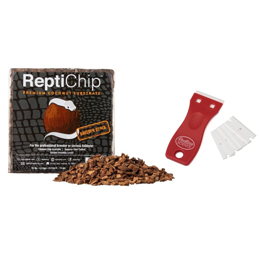 ReptiChip 72 Quart Compressed Coconut Chip Substrate Bedding for ...