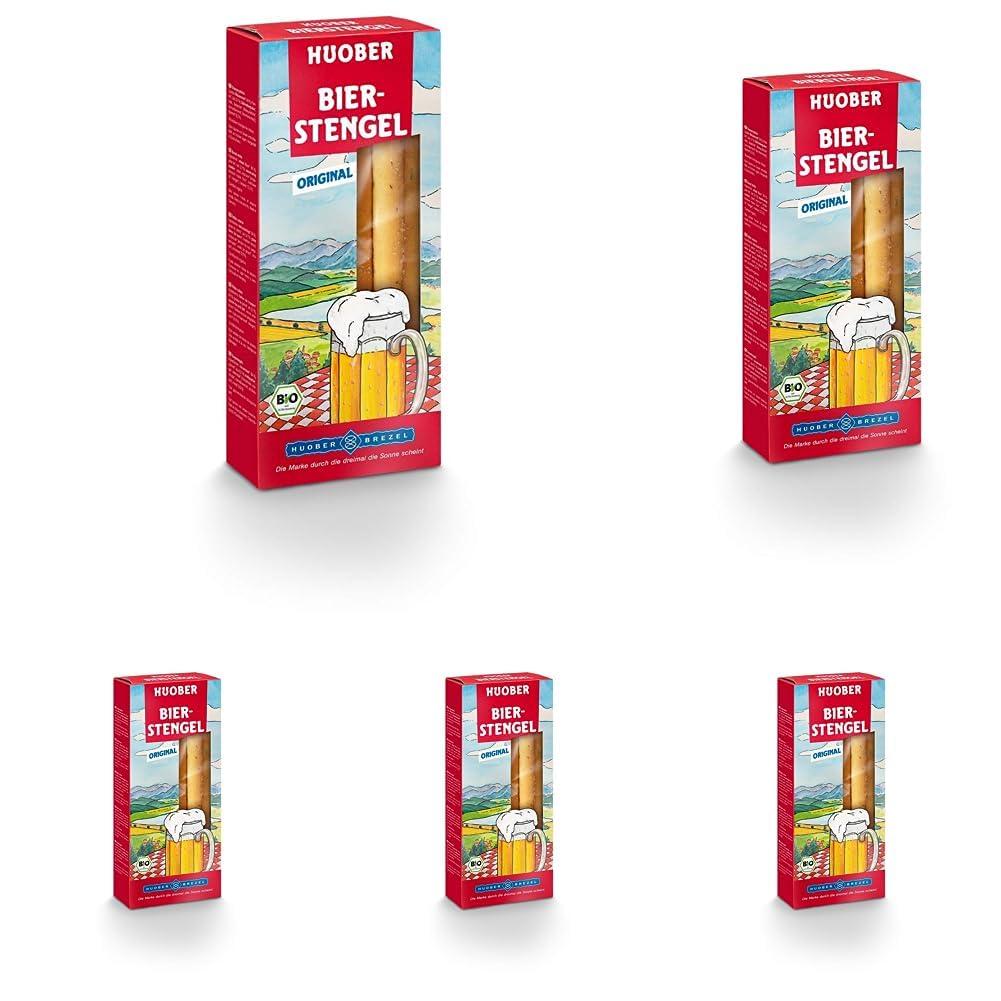 HUOBER Organic Beer Sticks - Crispy Caraway Pastry Sticks 100g (Pack of ...