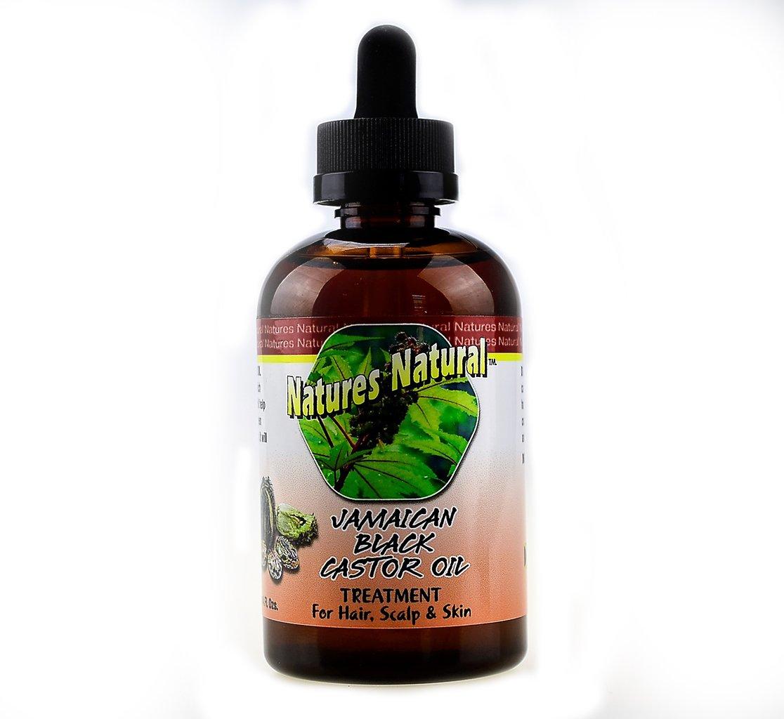 Nature's Natural Jamaican Black Castor Oil 4 oz with Child Safety ...