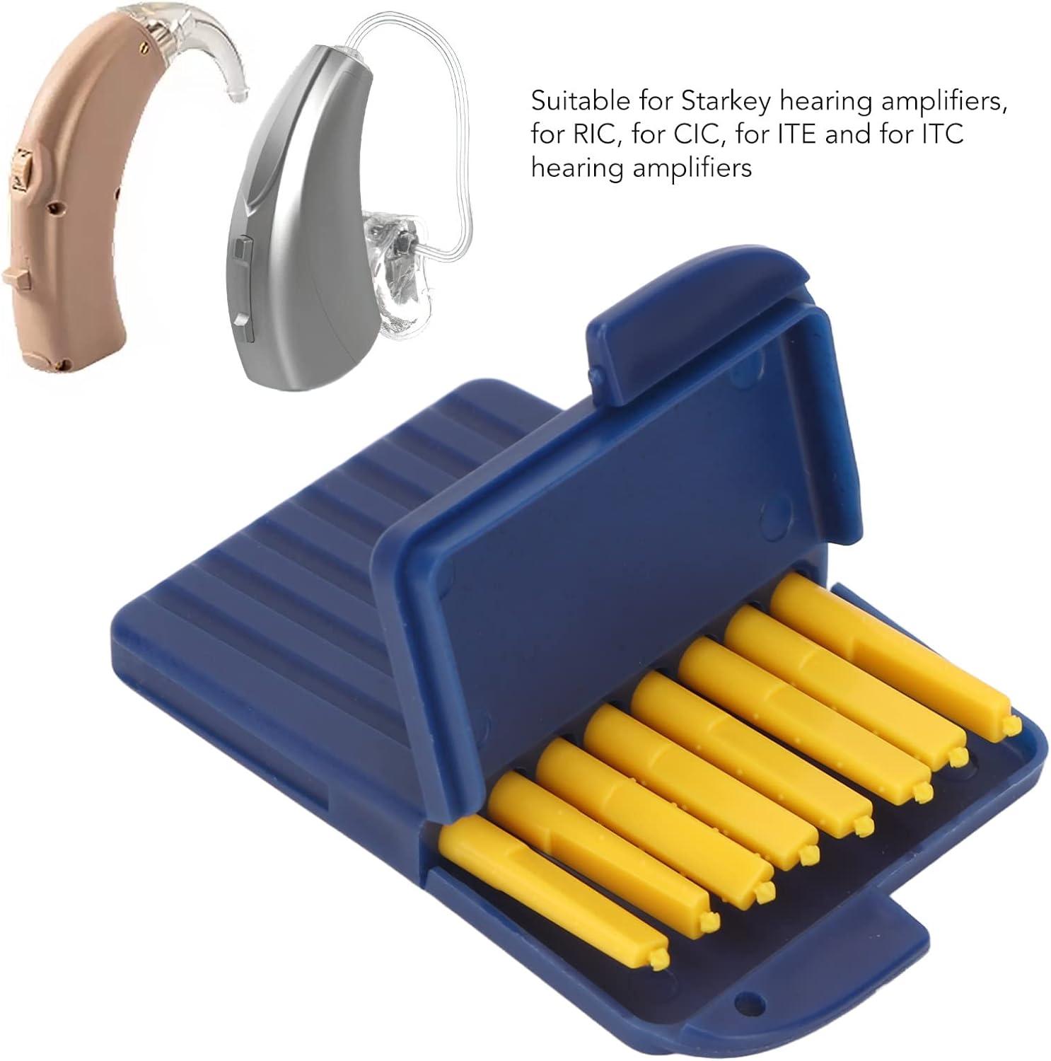 Plplaaoo Hearing Aid Cleaning Kit - Wax Guards & Cleaning Brush Tool ...