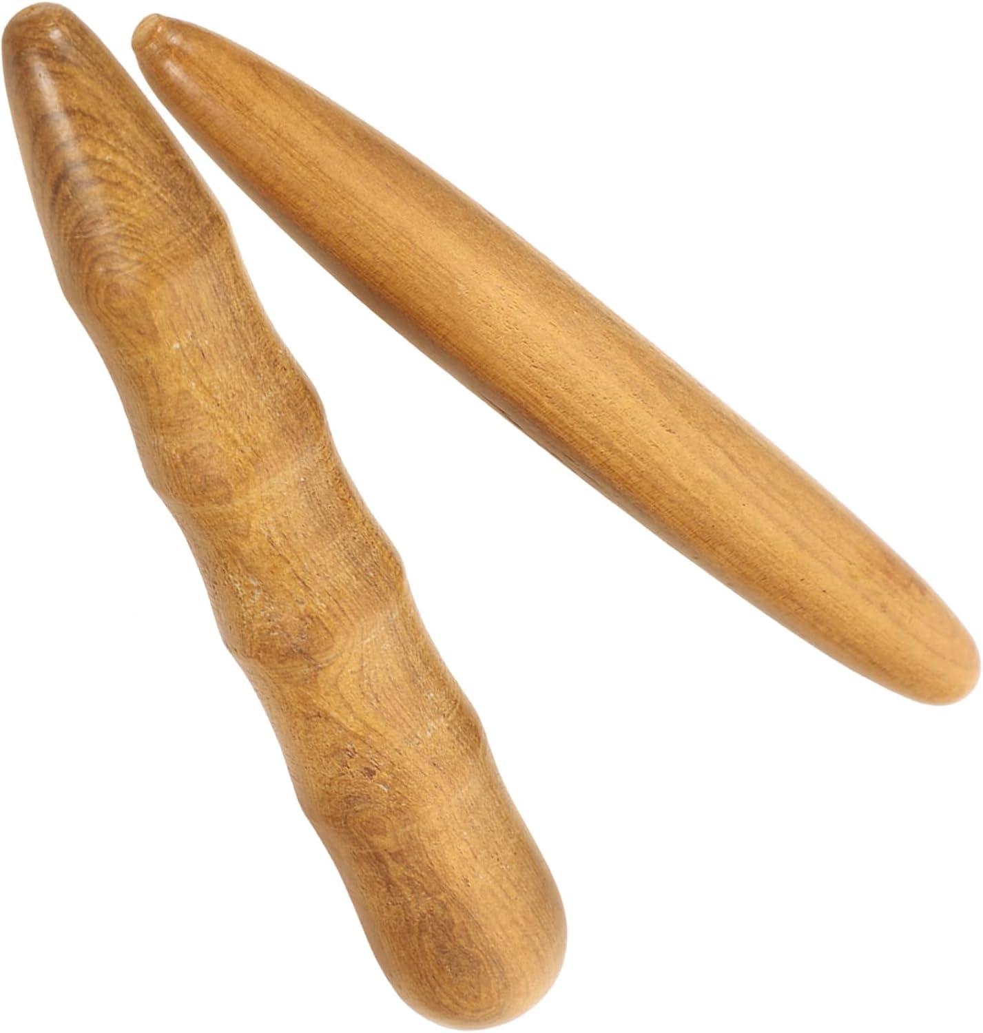 Acupressure Stick - Wood Thai Reflex Tool | Mini Multi-Purpose Trigger ...