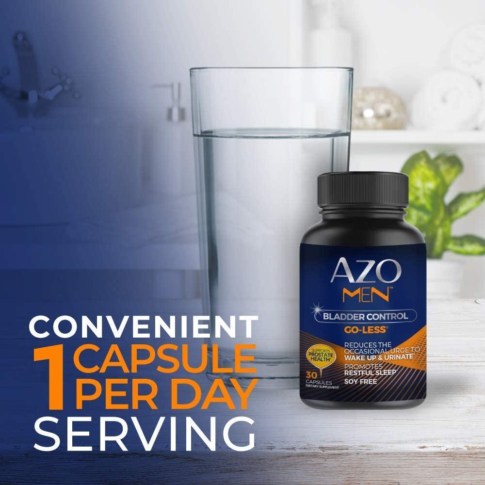 Azo Men Bladder Control - 30 Capsules for Relief & Confidence | Buy Now ...