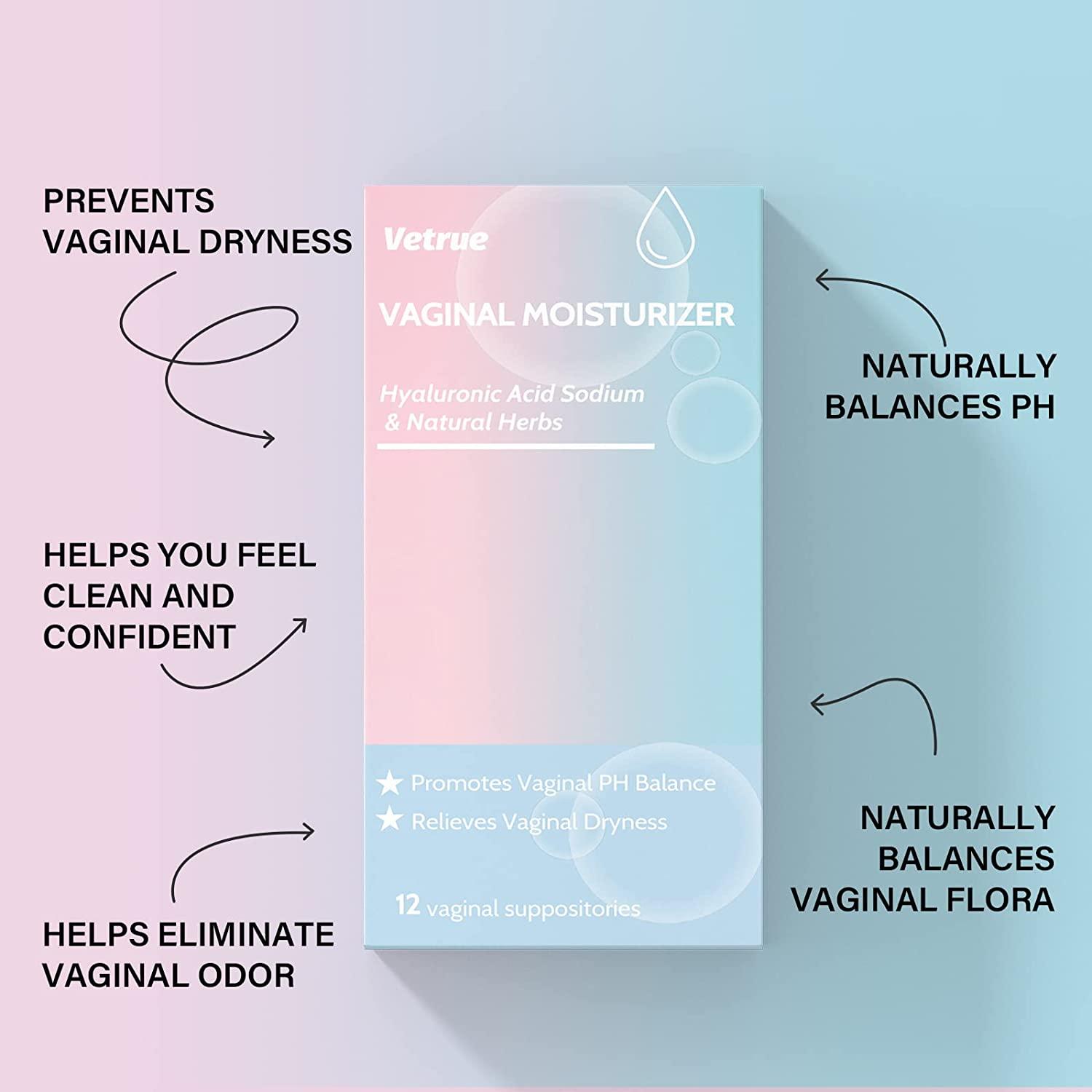 Intimate Moisturizer Vaginal Suppository for Dryness & Discomfort ...