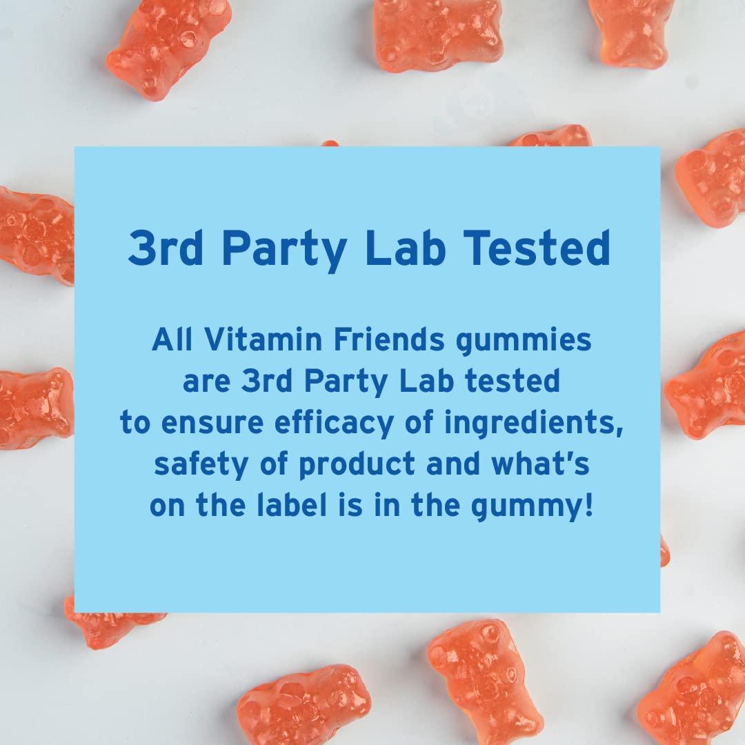 Vitamin Friends Focus Vegan Gummies Berries 60 Pectin Gummies