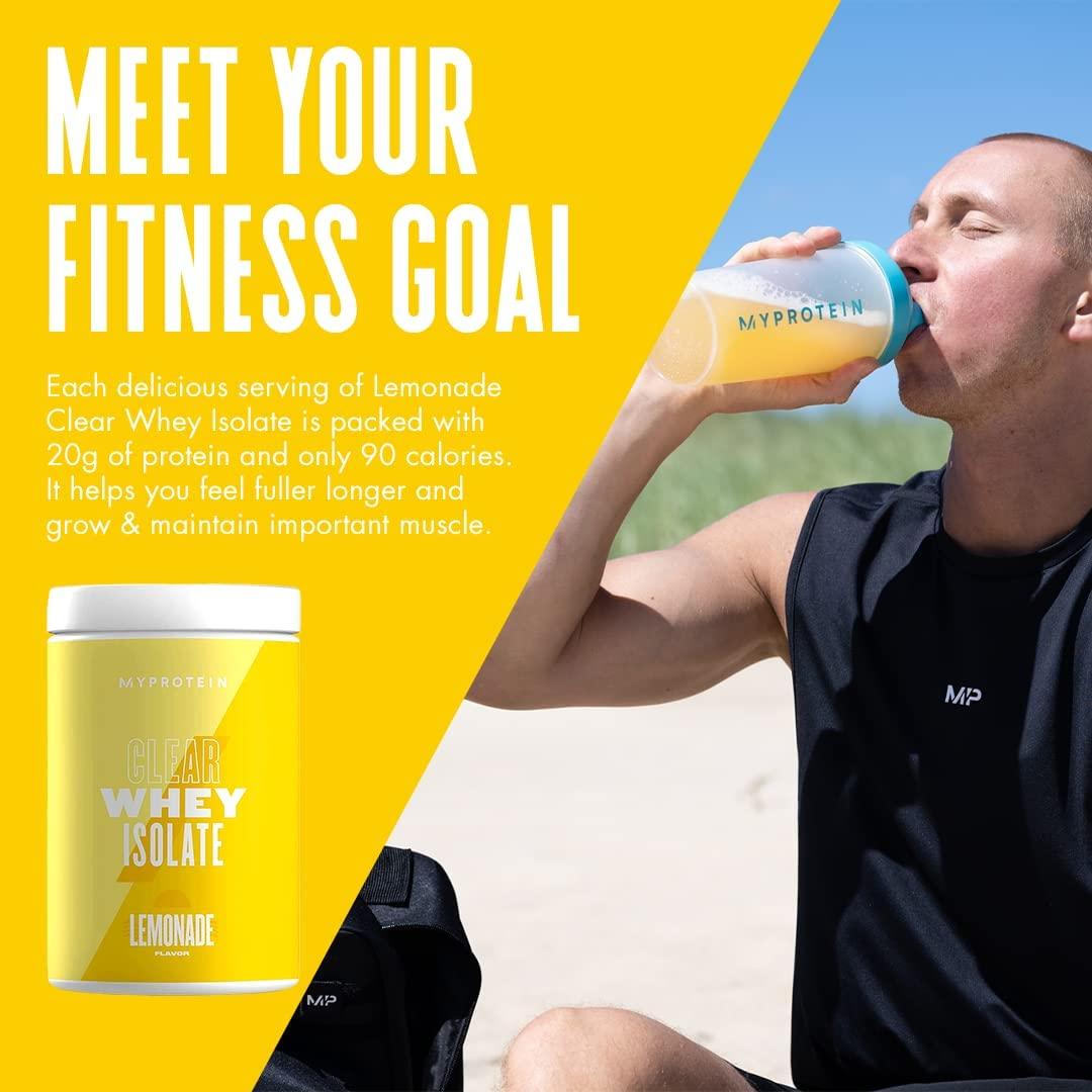 Myprotein Clear Whey Isolate - 20 Servings (Lemonade) | Buy Now with ...