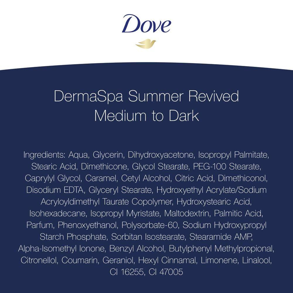 Dove Derma Spa Summer Revived Body Lotion 200ml - Medium to Dark Skin ...