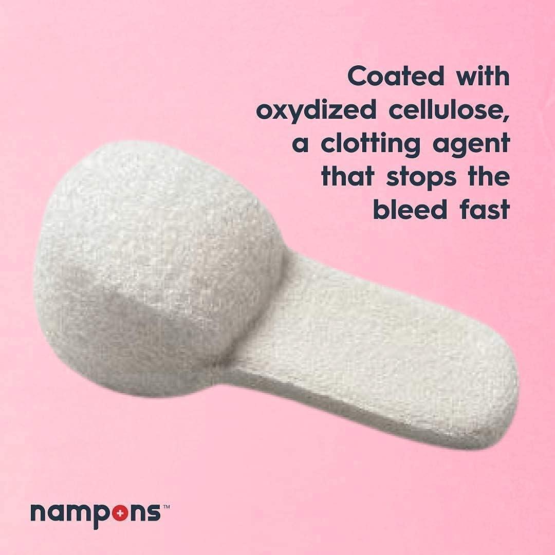 Nampons for Nosebleeds - Fast-Acting Nasal Plugs with Clotting Agent ...