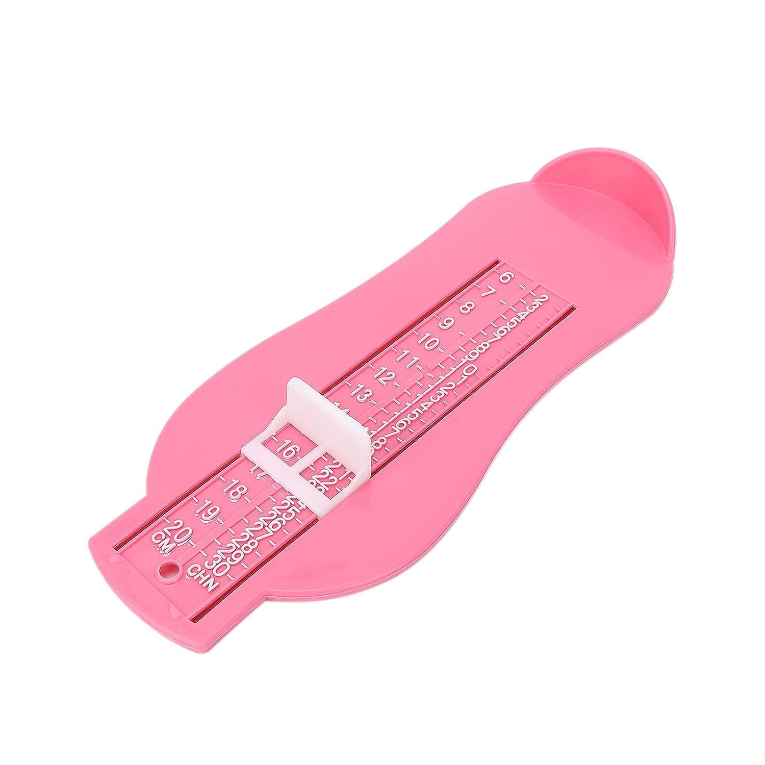 Kids Baby Shoe Foot Measuring Device - Pink Shoe Sizer Ruler for ...