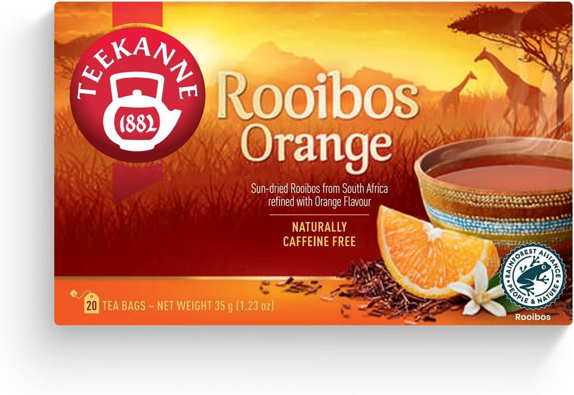 Teekanne Rooibos Refined with Orange Infusion Tea Sun Dried Rooibos ...