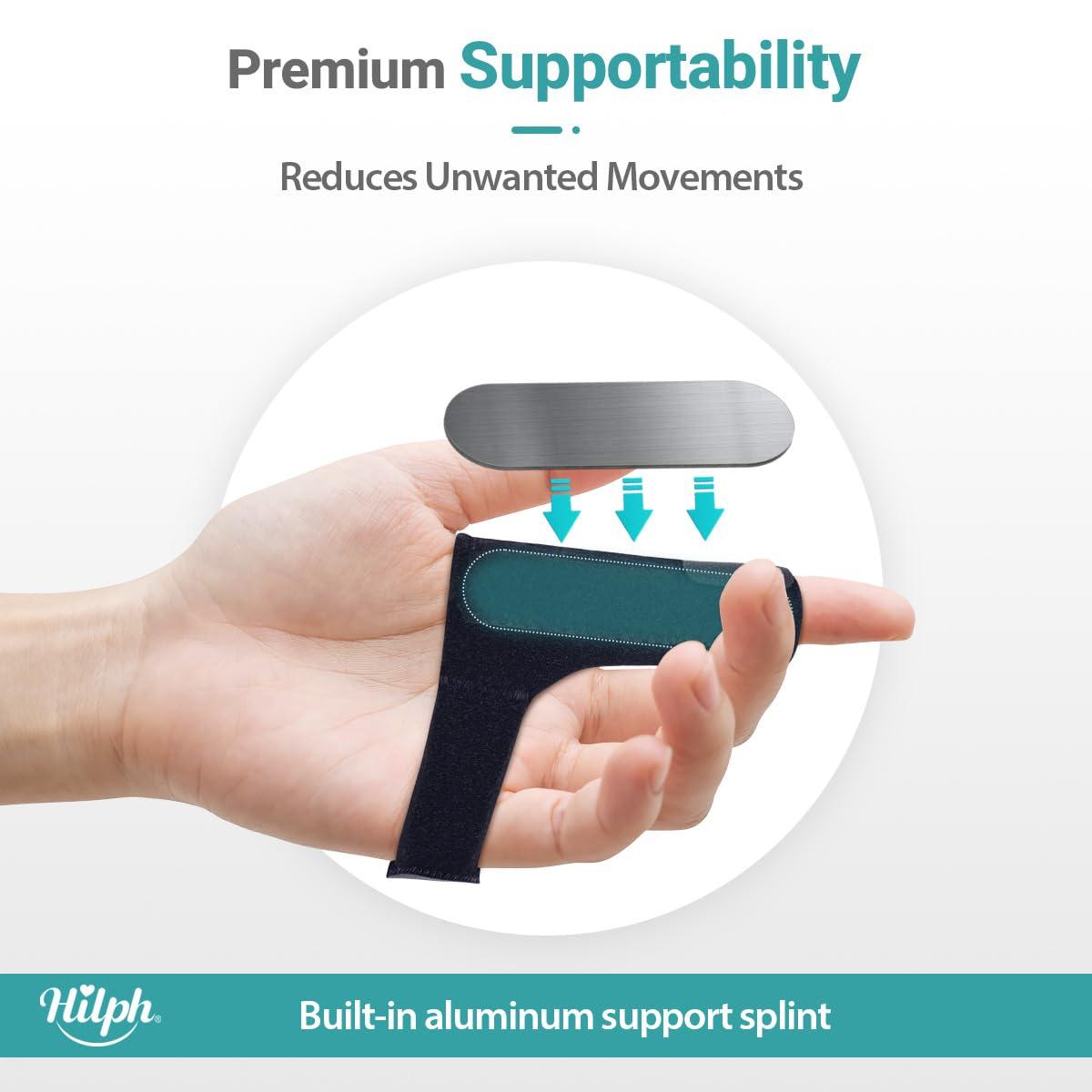 Buy Hilph Trigger Finger Splint | Adjustable Finger Support Brace for ...