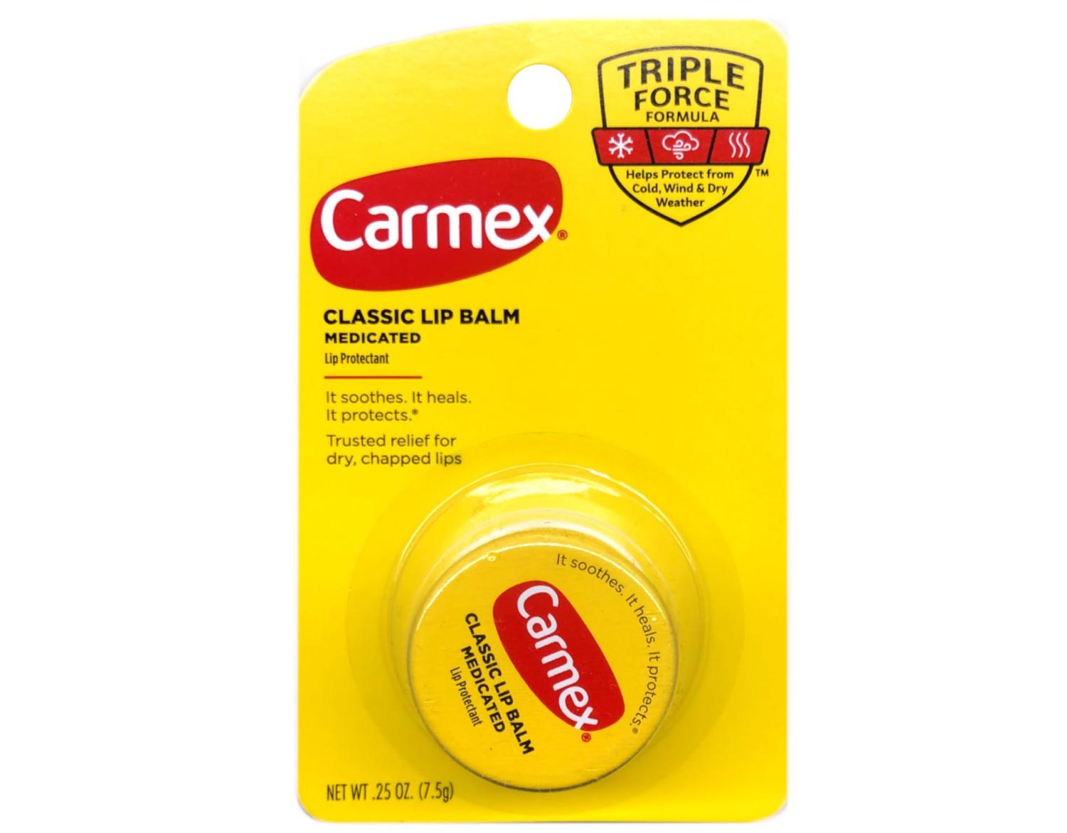Carmex Original Lip Balm .25oz - Soothing Moisture for Lips | Buy ...
