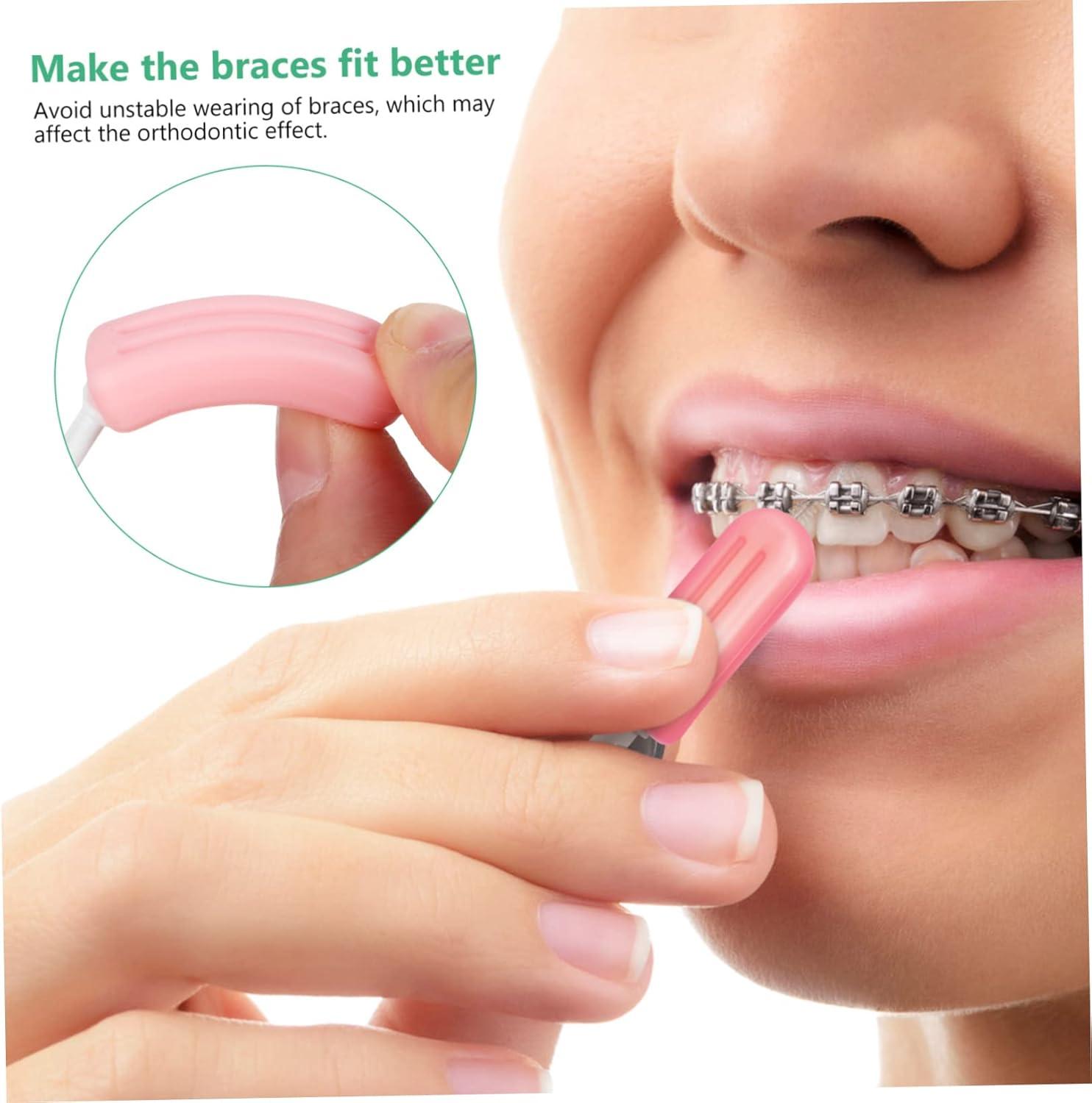 Beavorty 18 Stk Ice Cream Silicone Chewing Sticks for Aligners & Braces ...