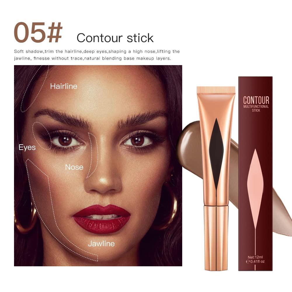 Bronzer Stick Contour Stick Contour Wand with Cushion Applicator ...