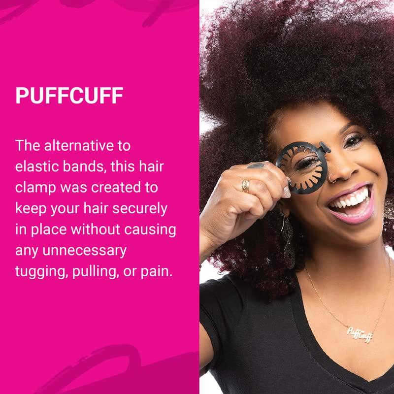 PuffCuff Mini 2.5 Inch Hair Clamps for Natural Thick Curly Hair ...