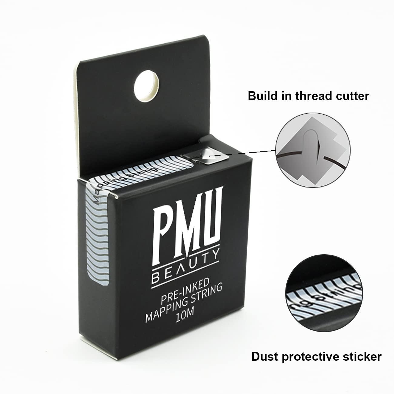 4 Pack Brow Mapping String for Microblading - 10m Pre-Inked Eyebrow ...