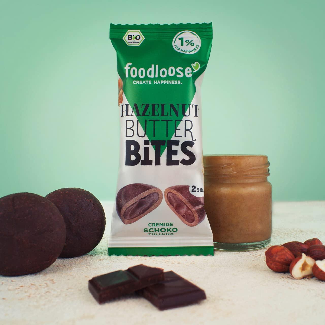 Buy Foodlose Organic Hazelnut Butter Bites | Vegan Gluten-Free No ...