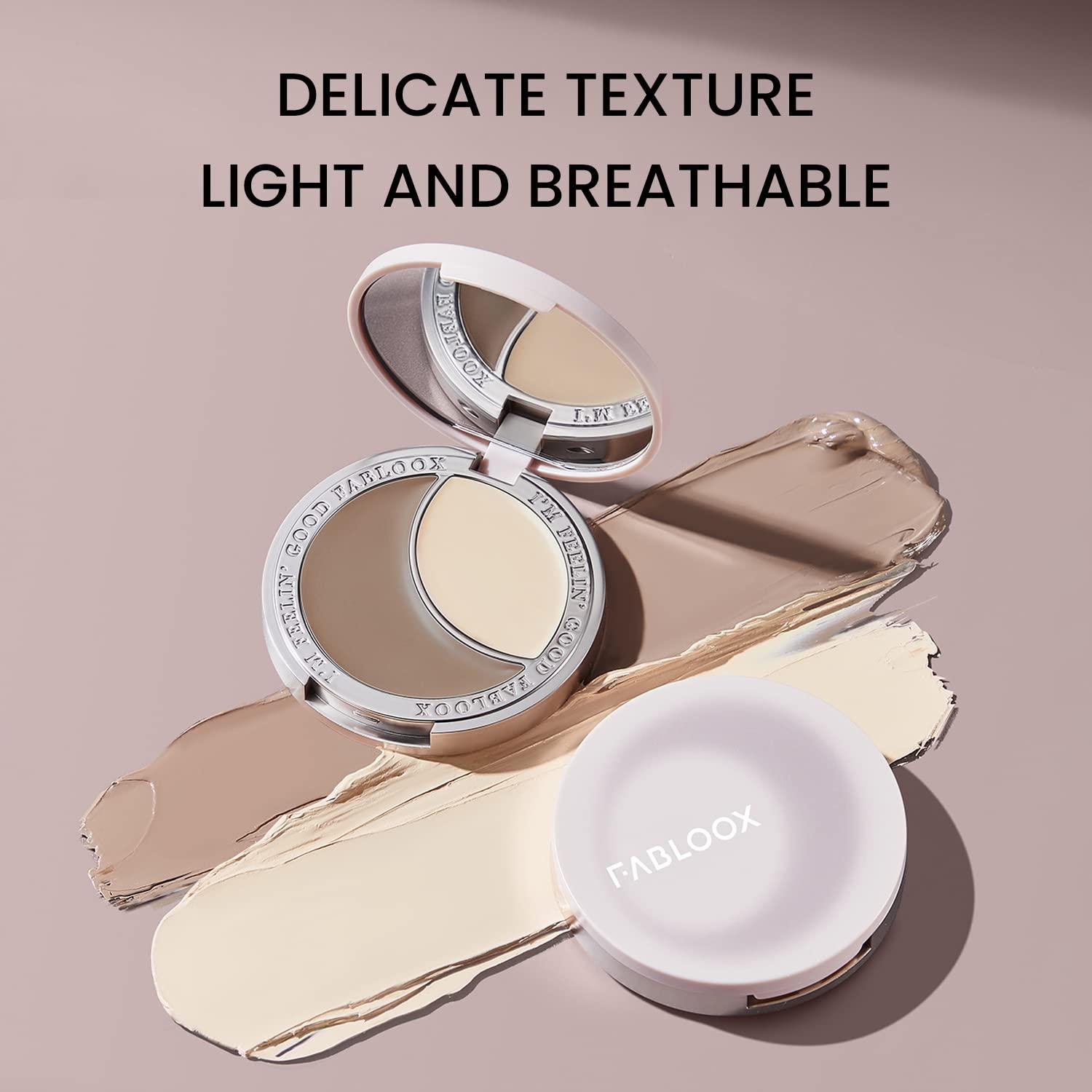 Fabloox All in One Cream Contour Kit & Highlighter Palette for Face ...
