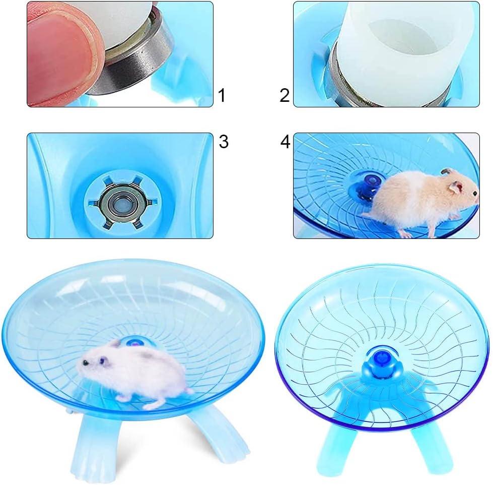Hamster Wheel Silent Exercise Wheel Plastic Running Wheel for Hamsters ...