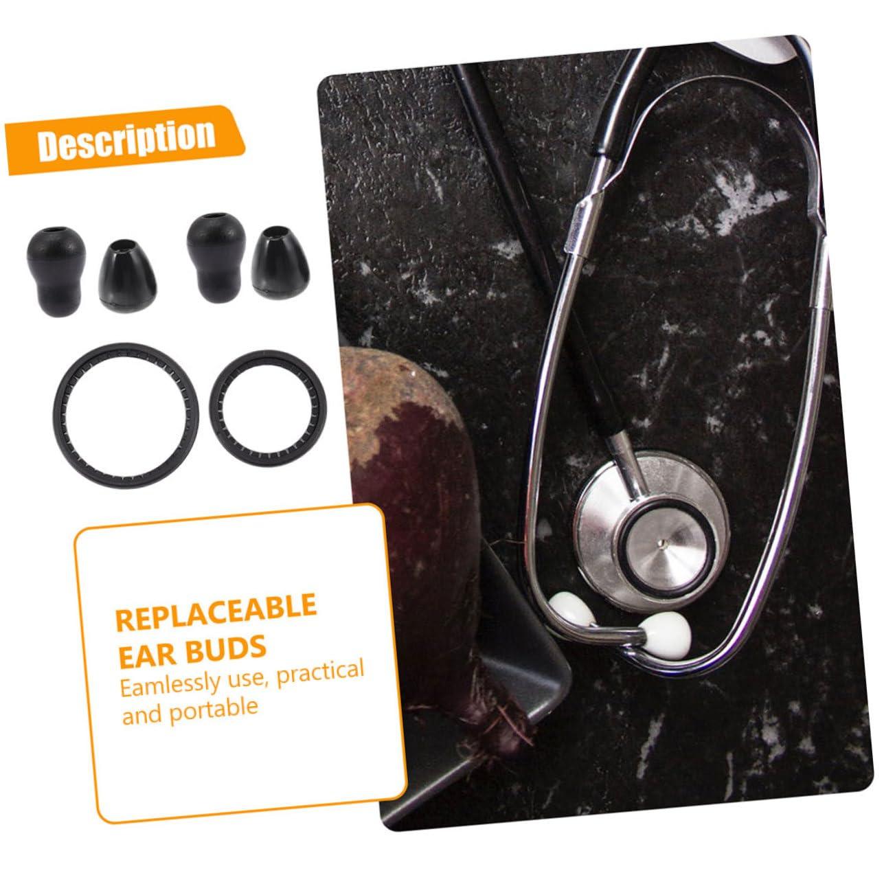 ULTECHNOVO 10 Sets Stethoscope Accessories - Ear Plugs & Diaphragm ...