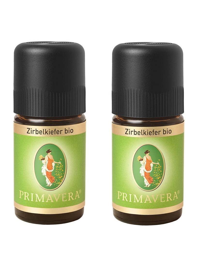 Primavera Life Swiss Stone Pine Organic Oil - 2 x 5 ml Pack - Natural ...