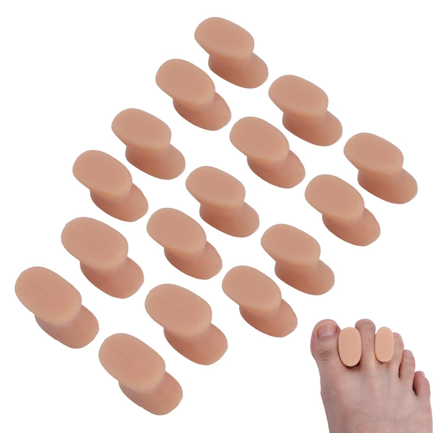 Silicone Toe Correctors - Comfortable Wear, Stretch Toes, Relieve ...